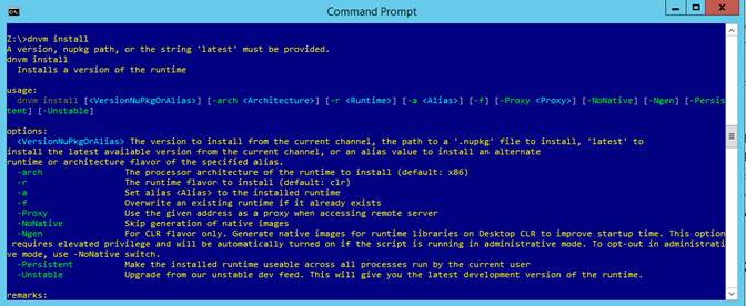 Getting Started With Aspnet50 And The Dnx Framework Colhountech Smart Stuff 2284